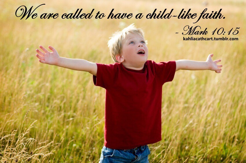 Like A Little Child – So Greatly Loved